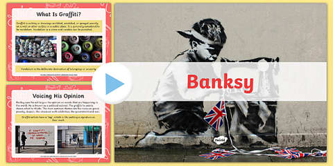 Banksy Street Art Worksheet