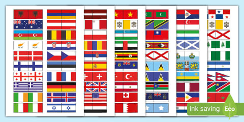 Men's World Cup A4 Flag Bunting