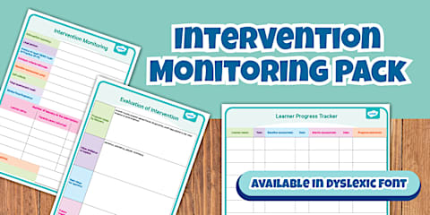KS3 Intervention Log
