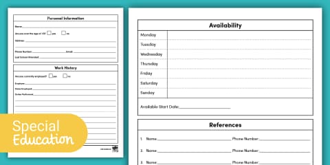 Career Research for Special Education