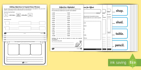 Evaluative Adjectives Resource Pack