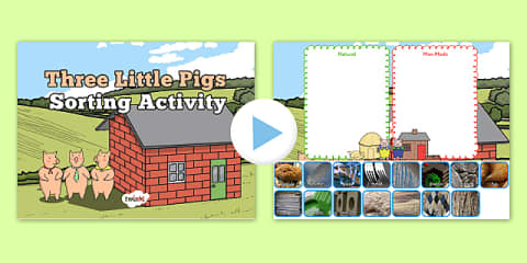 The Three Little Pigs Activity Booklet | Twinkl Puzzled
