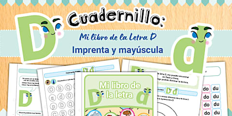 Guía de Trabajo: Familia Silábica - Letra D