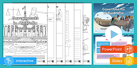 Australian Government Word Search - Year 5-6 HASS - -Twinkl