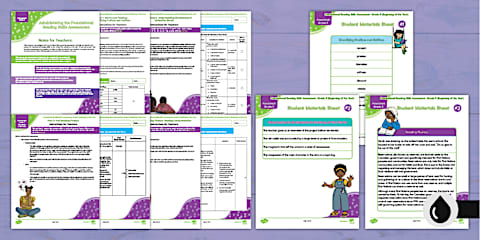 Foundational Reading Skills Assessment Grade 4