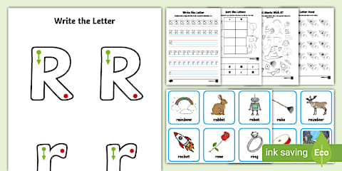 Roll a Letter - Handwriting ABCDEF Activity Sheet