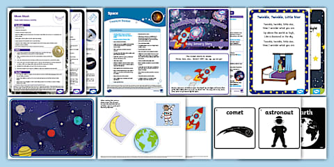 EYFS Reception Space Bumper Planning Pack | Twinkl