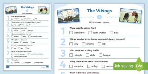 UKS2 60-Second Reads: Vikings Activity Pack - Ninety Words Per Minute ...