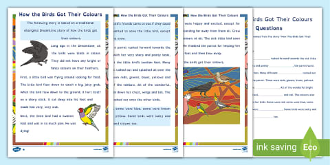 Australian Birds Colouring Pages