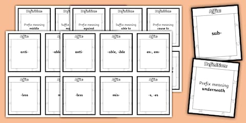 Morphology Resource Pack
