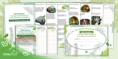 Survival Guide Leaflet Template