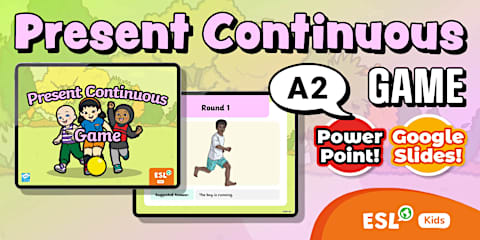What Are They Doing? Present Continuous Tense
