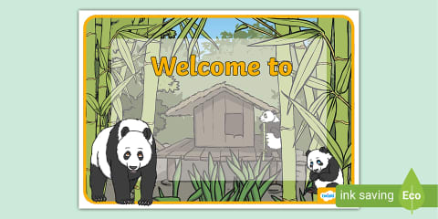 Floral Ceramic Themed Editable Display Banner