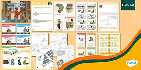 Library Activity Booklets Year 3 - 6