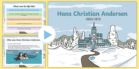 Hans Christian Andersen Word Search