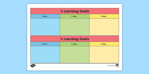 Multicoloured Patterns Editable Learning Goals
