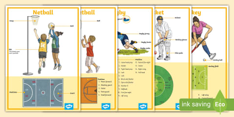 Sports Balls Display Cut-Outs