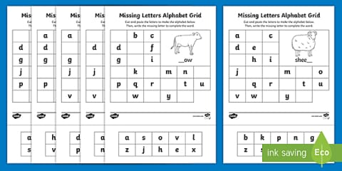 Alphabetical Order Activity