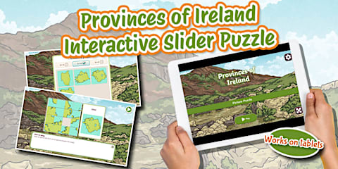 Provinces of Ireland Fact File Template Pack