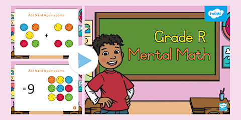 Grade R Maths: On the Bus Word Problems to 10 Powerpoint