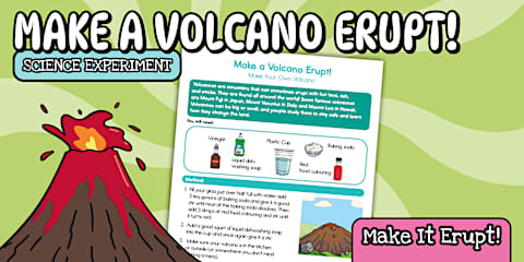 Make Your Own Volcano Activity Instructions