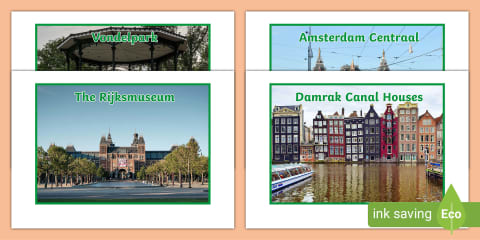 10 Facts about Amsterdam Display Poster