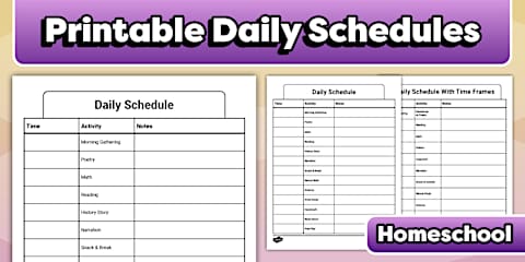 Family Meeting Template for Homeschool | Setting Goals