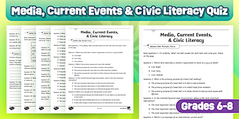 Ancient Rome Reference Sheet for 6th-8th Grade