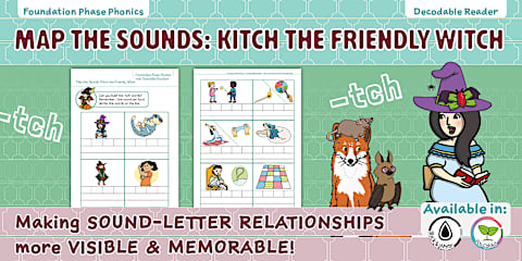 Foundation Phase Phonics - tch Decodable Readers - Rainbow Words ...