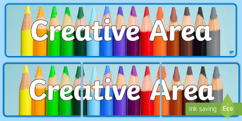 Creative Area Classroom Set Up Pack