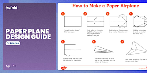 STEM Outdoors: Paper Plane Challenge