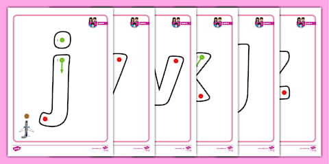 Twinkl Phonics Level 3: Letter Formation Worksheets