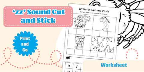 Find and Write the zz Words Differentiated Worksheet Pack