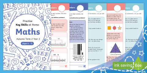 Practise Key Skills at Home: Autumn Term 1 Year 2 Maths (Ages 6 - 7)
