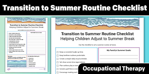 Summer Occupational Therapy Activities: Cotton Swab Art Fine Motor Sheets