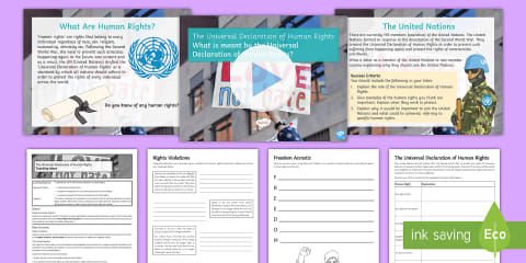 Responsibilities and Rights Activity