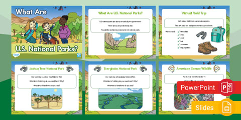 U.S. National Park Week Activity Pack for K-2nd Grade