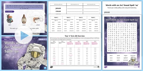 Year 5 Term 2B Week 6 Spelling Pack