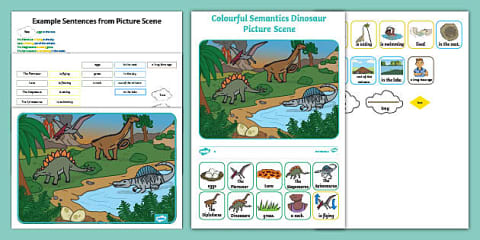 Space Colourful Semantics Picture Scene