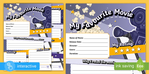 Movie Plot Worksheet