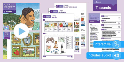 French Phonics: Sound and Spelling Teaching Pack 'l' sounds