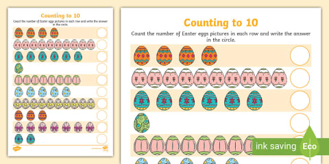 Easter Pencil Control Activity Sheets