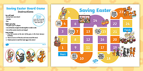 Saving Easter - Role Play Headbands
