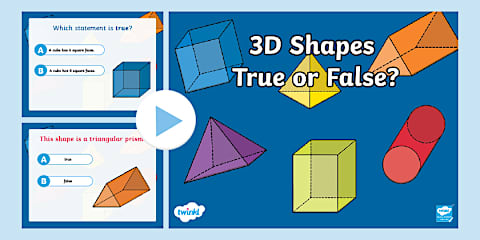 3D Shape What Am I? Game