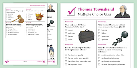 John Macarthur Multiple Choice Quiz