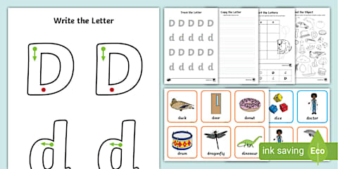 Roll a Letter - Handwriting ABCDEF Activity Sheet