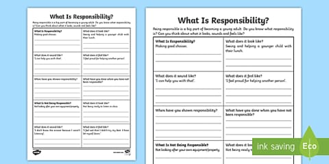 Is This the Right Thing to Do? Worksheet