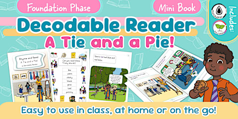 Foundation Phase Phonics - ai Decodable Reader - Mini Book (CAPS Aligned)