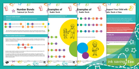 Number Bonds of 3 Booklet