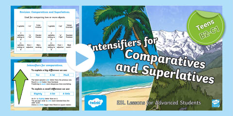 ESL Double and Repeated Comparatives PPT [Teens, B2]